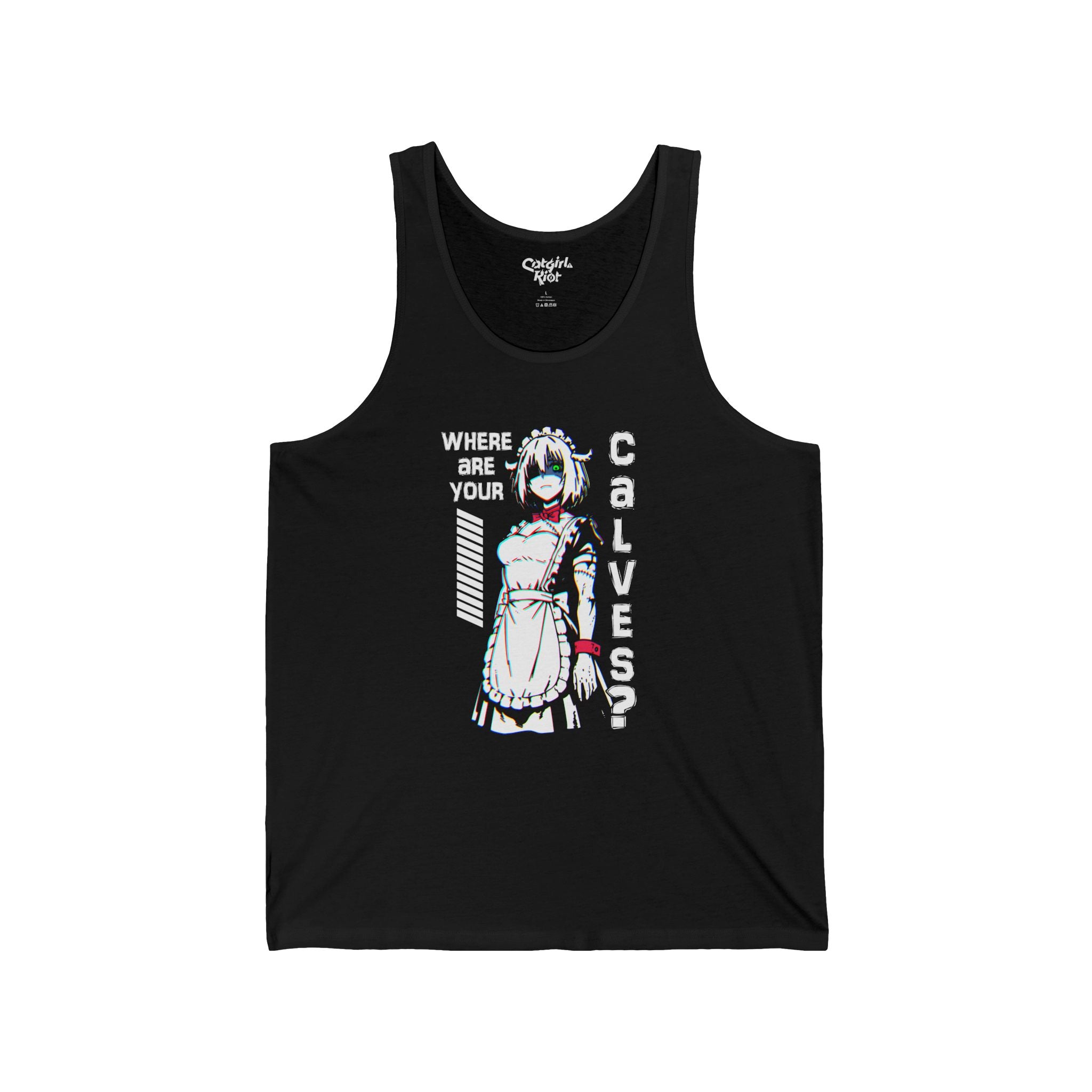 Calf Check Maid Tank – Catgirl Riot